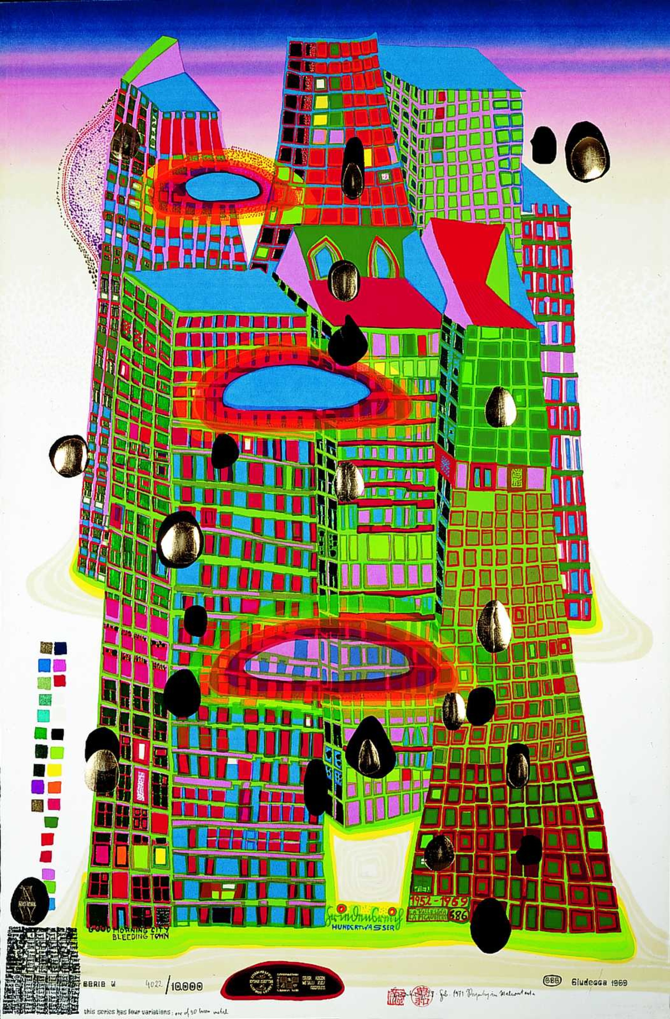 Hundertwasser - GOOD MORNING CITY - BLEEDING TOWN