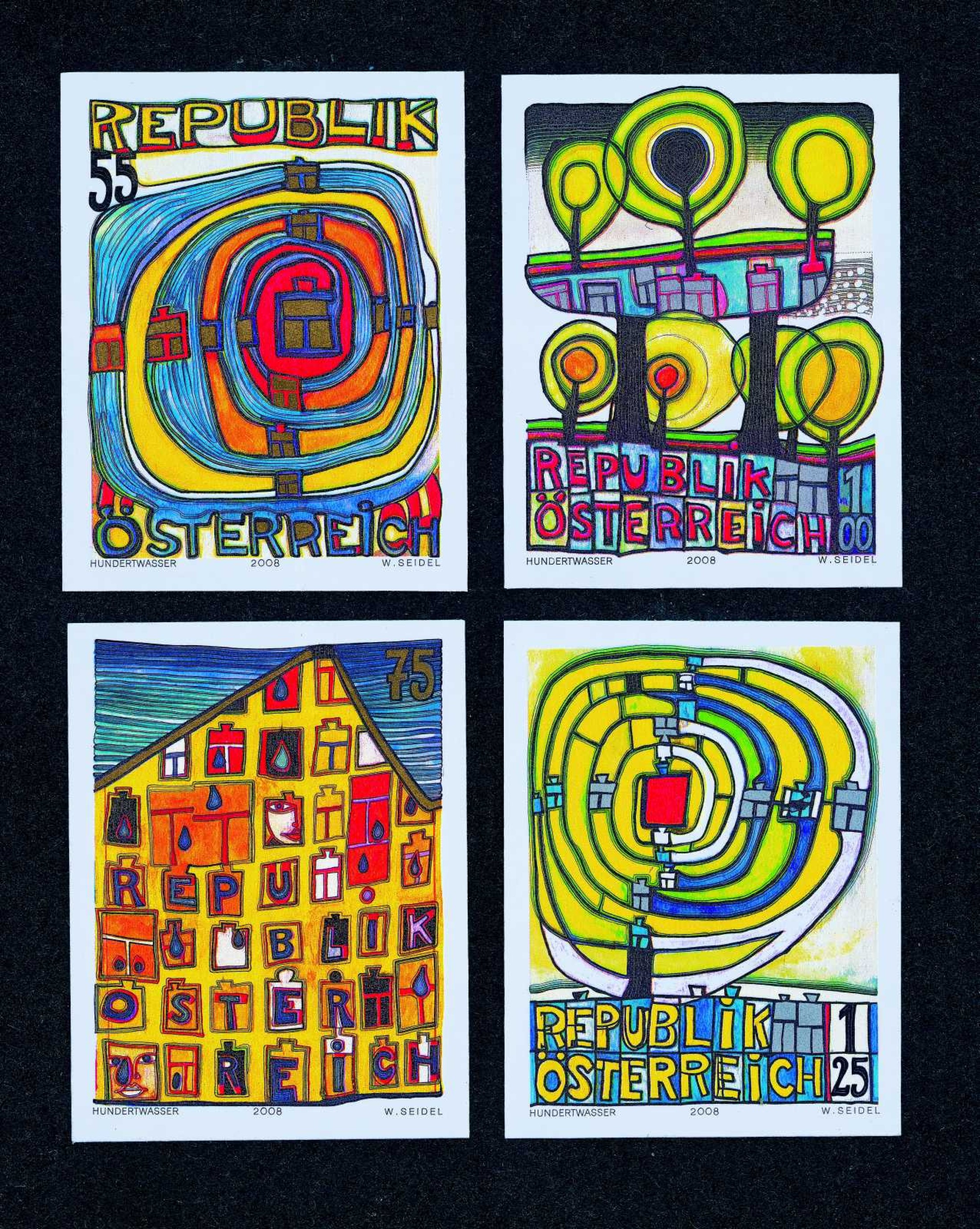 Hundertwasser - SPIRALBAUM
