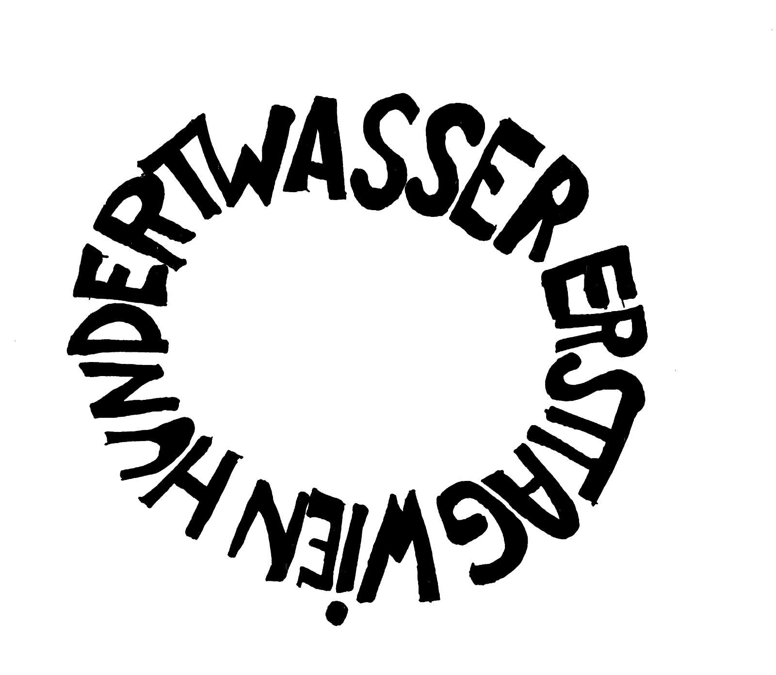 Hundertwasser - DESIGN FOR FIRST-DAY CANCELLATION